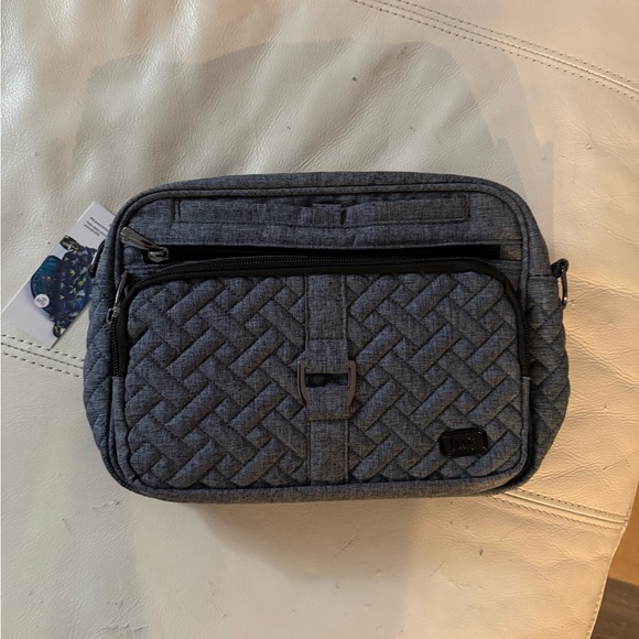 lug | Bags | Heather Gray Lug Carousel Xl Crossbody Bag | Poshmark